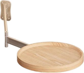 Generic Wandmontierter runder Tisch - kompakter Klappschreibtisch, fester mobiler Tisch | 180 &deg; drehbare Kneipentische f&uuml;r kleine R&auml;ume, funktionaler Arbeitsp