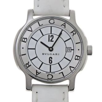 Bulgari Montre Vintage Pre-owned - Femme - Pre-owned - Blanc - Taille: ONE Size
