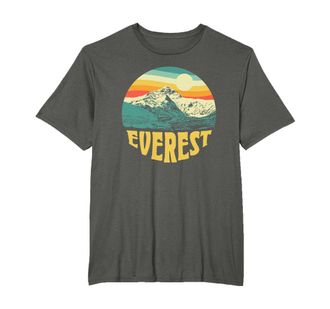 Symbiosis Supply Co. Mount Everest Himalayan Landmark - Vintage 80s Graphic T-Shirt