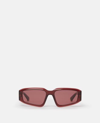 Stella McCartney Abstract Rectangle Sunglasses