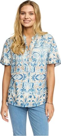 2-Biz Femme, Blouses et Chemises, Multicolore, Taille: 38 FR Blouse