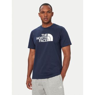 The North Face T-Shirt Evolution Half Dome NF0A8B6J Dunkelblau Regular Fit
