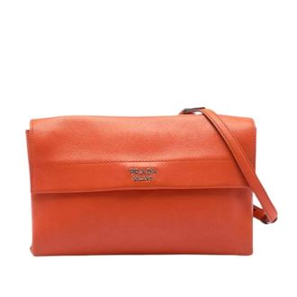 Prada Sac bandouli&egrave;re Vintage Pre-owned - Femme - Pre-owned - Orange - Taille: ONE Size