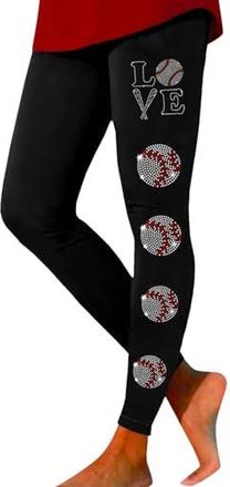 Generic Legging de sport irlandais pour femme avec pantalon de yoga doux et fin pour femme, violet, XXL