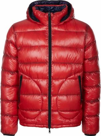 Herno Wendbare Steppjacke - - Jackets - Herren - Rot - XL