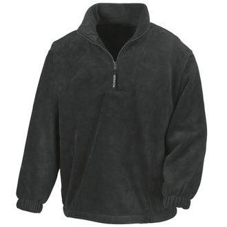 Result Herren Unisex Unlined Active Fleece Jacke, Schwarz, XXXL