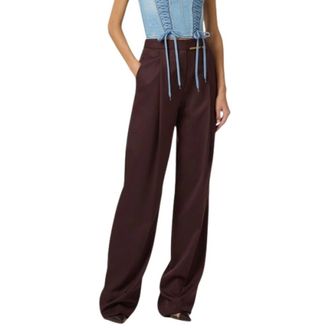 Elisabetta Franchi Damen, Hosen, Braun, MGr&ouml;&szlig;e