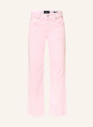 7 For All Mankind Straight Jeans Calie Straight Ankle rosa