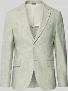 Mc Neal Sakko aus Leinen-Mix mit Pattentaschen