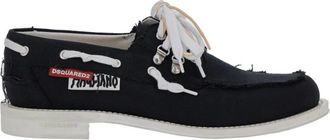 Dsquared2 Homme, Chaussures, Noir, Taille: 42 EU D2 x Magliano Mocassins