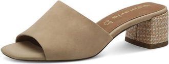 Tamaris Pantoufles pour femme 1-27204-42, Gold Tan Suede, 39 EU