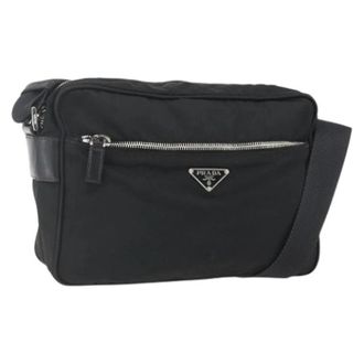 Prada Pre-owned Vintage Nylon Umh&auml;ngetasche - - Pre-owned - Damen - Schwarzk - ONE SIZE