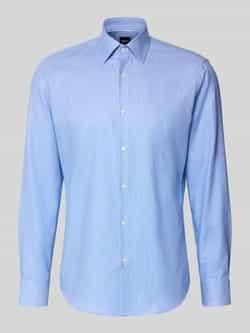 HUGO BOSS Regular Fit Businesshemd aus reiner Baumwolle Modell JOE