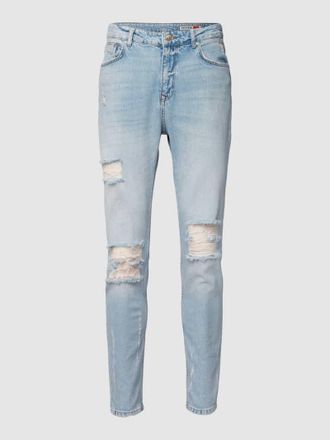 Review Skinny Fit Jeans mit Stretch-Anteil