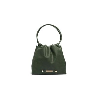Clio Goldbrenner Femme, Sacs, Vert, Taille: ONE Size SAC &Agrave; Main Classique Medusa Kaki
