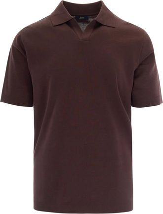 Herno Homme, Tops, Brun, Taille: M Polo Derby