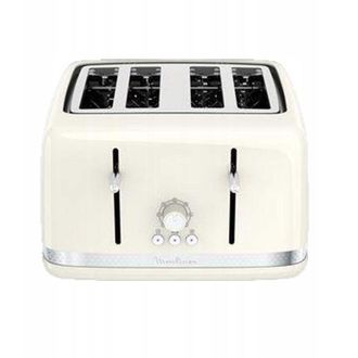 Moulinex LT305A10 Soleil Elfenbein Toaster f&uuml;r 4 Scheiben