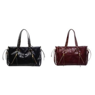 Generic Sac &agrave; bandouli&egrave;re en cuir PU pour femmes et filles, sangle r&eacute;glable, int&eacute;rieur spacieux pour usage quotidien