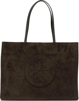 Tory Burch Tory Burch Hobo Bags - Spacious Suede Shoulder Bag - Gr. unisize - in Schwarz - f&uuml;r Damen