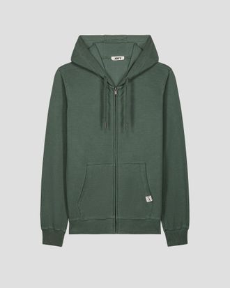 Jott Veste zipp&eacute;e &agrave; capuche Vert sauge Sima - Taille XL