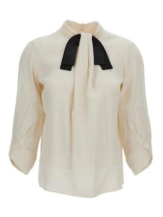 Elisabetta Franchi Bluse - Beige
