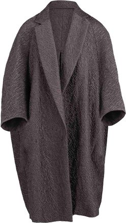 Max Mara Langer Mantel - Grau