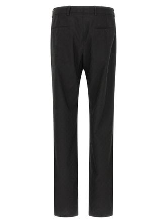 Gucci Mens Black Polyester Dress Pants