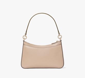 Kate Spade New York Kate Spade Hudson Colorblock Umh&auml;ngetasche Aus Genarbtem Leder, Wandelbar f&uuml;r Frauen in Zeitloses Taupe Mehrfarbig | LEDER
