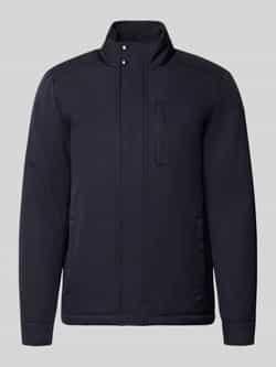Geox Jacke mit verdecktem Rei&szlig;verschluss und Eingrifftaschen