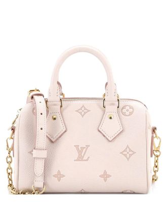 Louis Vuitton Speedy Bandouliere NM Bag Monogram Empreinte Eden 20 satchel - Nude
