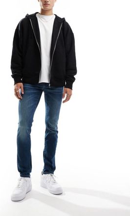 Only & Sons Loom - Jean slim - Bleu moyen délavé