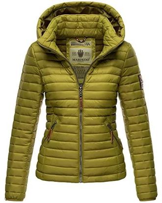 Marikoo B839 Veste pour femme matelass&eacute;e et gesteppte Veste de transition, S