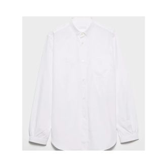 Prada Baumwollhemd - - Shirts - Herren - Wei&szlig; - M