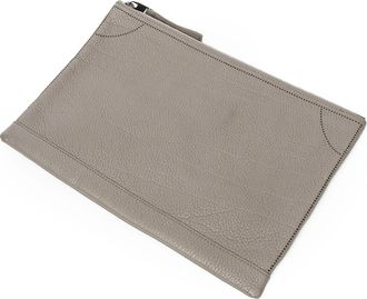 Balenciaga Crossbody Bags - Blackout Zip Clutch - Gr. unisize - in Grau - f&uuml;r Damen