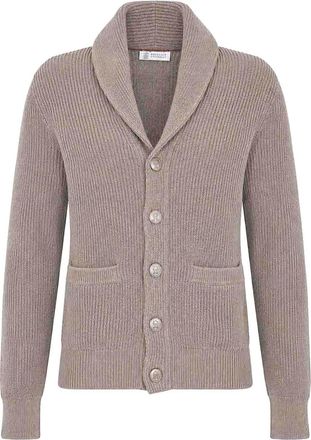Brunello Cucinelli Cardigan - Taupe