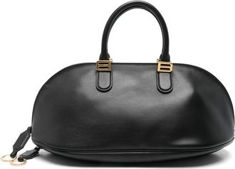 Balenciaga Bolero B-logo Leather Tote Bag