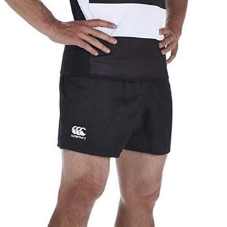 Canterbury Of New Zealand Herren Rugbyshorts Professionel Synthetisch, Schwarz, 2XL, E523406-989-2XL