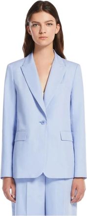 Max Mara Femme, Vestes, Bleu, Taille: 40 FR Blazers