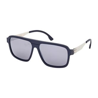 Ic! Berlin Lunettes de soleil Egon - unisex - Accessoires - Gris - Taille: 61 MM