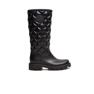 Moncler Kickstream High Rain Boots - - Shoes - Damen - Schwarzk - 39 EU