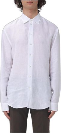 Emporio Armani Klassische Hemden - - Shirts - Herren - Wei&szlig; - XL
