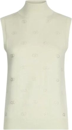 Liu Jo Femme, Tops, Vert, Taille: 42 FR Sweater Tender