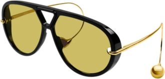 Bottega Veneta Stilvolle Schwarze Sonnenbrille - - Accessories - unisex - Schwarzk - 63 MM