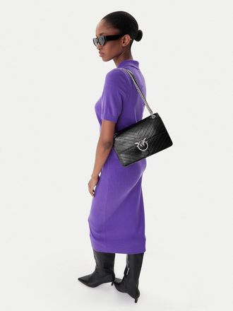 Pinko Handtasche PINKO Love One Light Classic AI 25-26 PLTT 106174 A2JC Schwarz