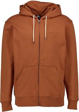 Quiksilver Herren Sweatjacke orange Baumwolle unifarben