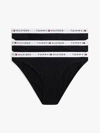 Tommy Hilfiger Lot de 3 culottes Essential &agrave; logo