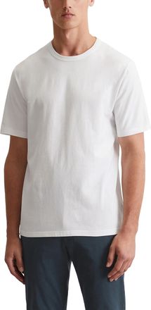Marc O'Polo Herren T-Shirt aus Bio-Baumwolle mit Rundhalsausschnitt, Weiß (White), 3XL