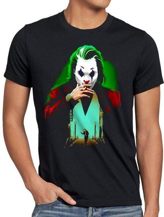 style3 T-Shirt Arthur Fleck fledermaus clown joker batman
