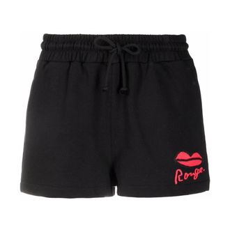 Sonia Rykiel Casual Schwarze Baumwollshorts - - Shorts - Damen - Schwarzk - L