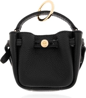 Tory Burch Romy Bucket Bag Charm - - Bags - Damen - Schwarzk - ONE SIZE